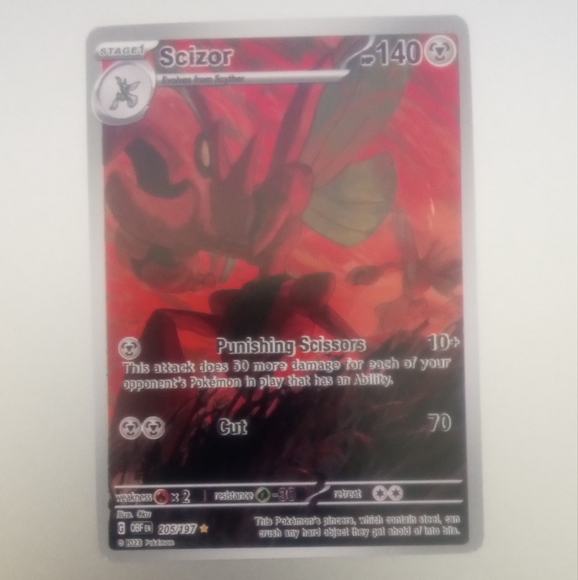 Pokemon | Toys | Scizor Pokmon Card | Poshmark